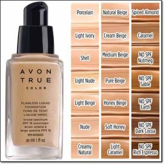 Avon Makeup | 42 Creamy Natural Flawless Liquid Foundation | Poshmark